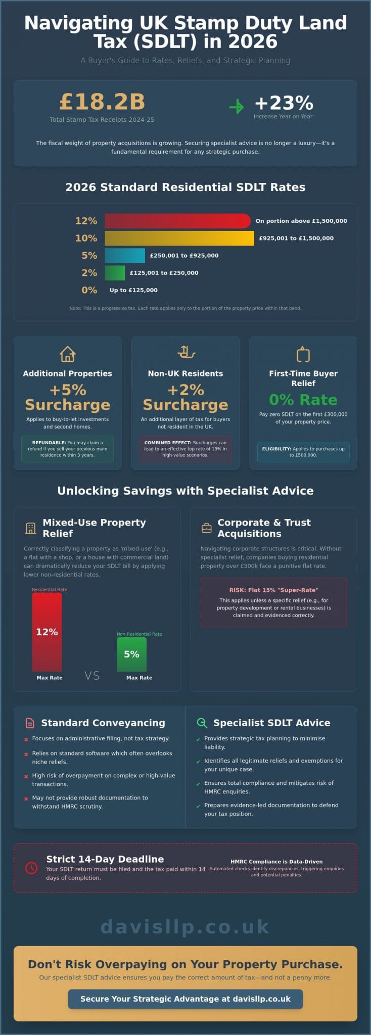 Stamp Duty Land Tax Advice for Buyers: A Strategic Guide for 2026
